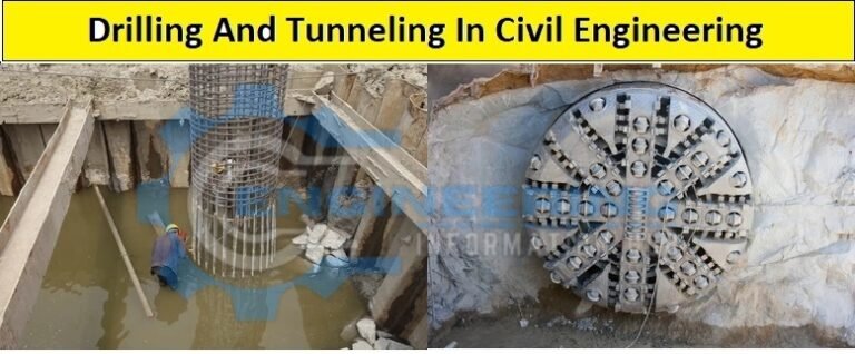Drilling And Tunneling In Civil Engineering